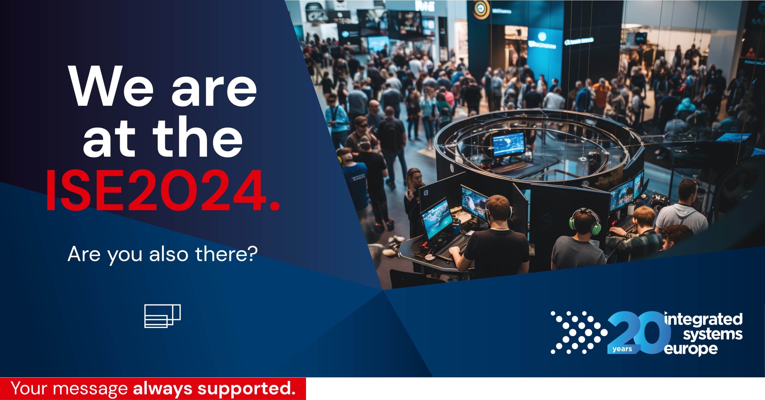 ErgoXS at ISE2024 in Barcelona | ErgoXS